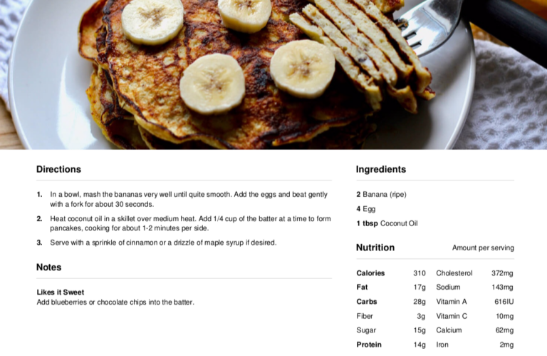 Back to school pancake recipe - Quinte Naturopathic Centre | Belleville ...